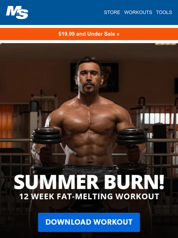 Muscle & Strength: Summer Burn: 12 Week Fat-Melting Workout | Milled