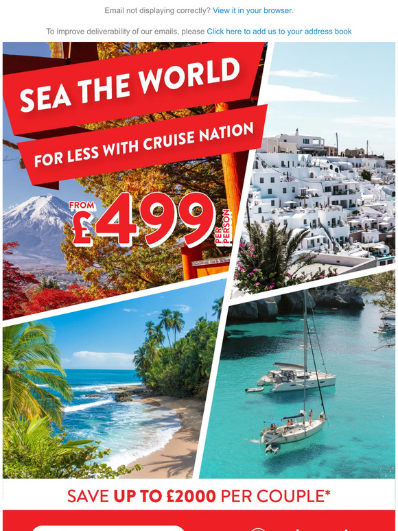Cruise Nation: Sea the World for Less with Cruise Nation 🗺️ | Milled