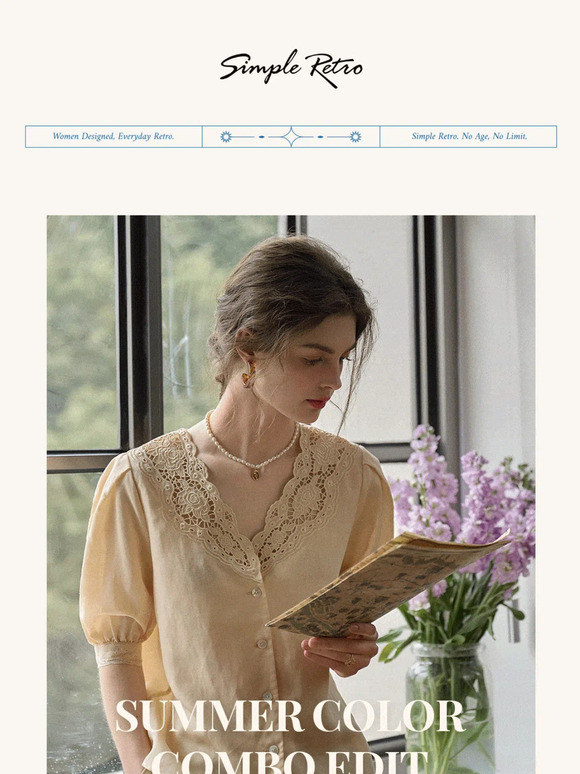 Simple Retro: Summer Color Combo Edit🎨 | Milled