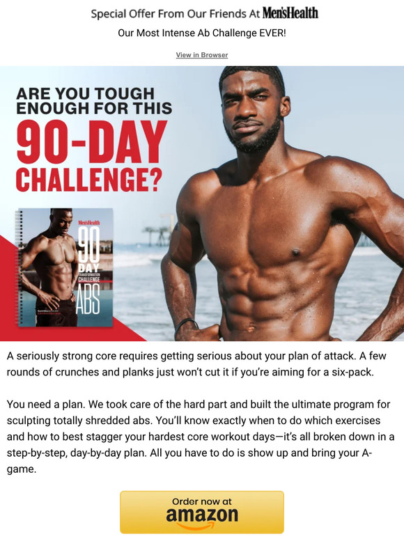 Men'sHealth: Sculpt Epic Abs in 90 Days | Milled
