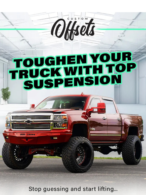 Custom Offsets: It's time to elevate your truck build ⏰ | Milled