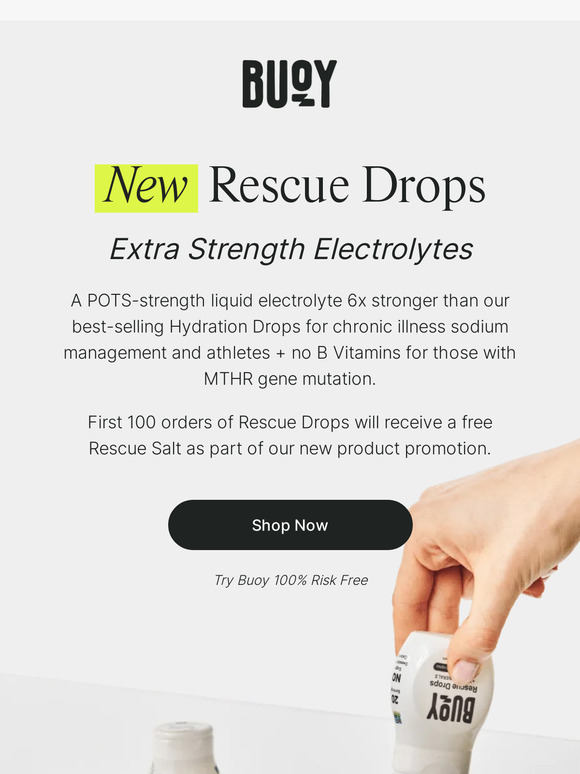 Buoy: 🛟 Rescue Drops are finally here | Milled