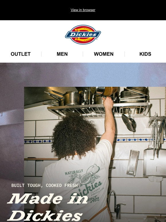Dickies: Baka d'Busk cooking with our graphic tees | Milled