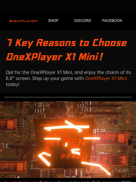 Onexplayer: 7 Key Reasons to Choose OneXPlayer X1 Mini! | Milled