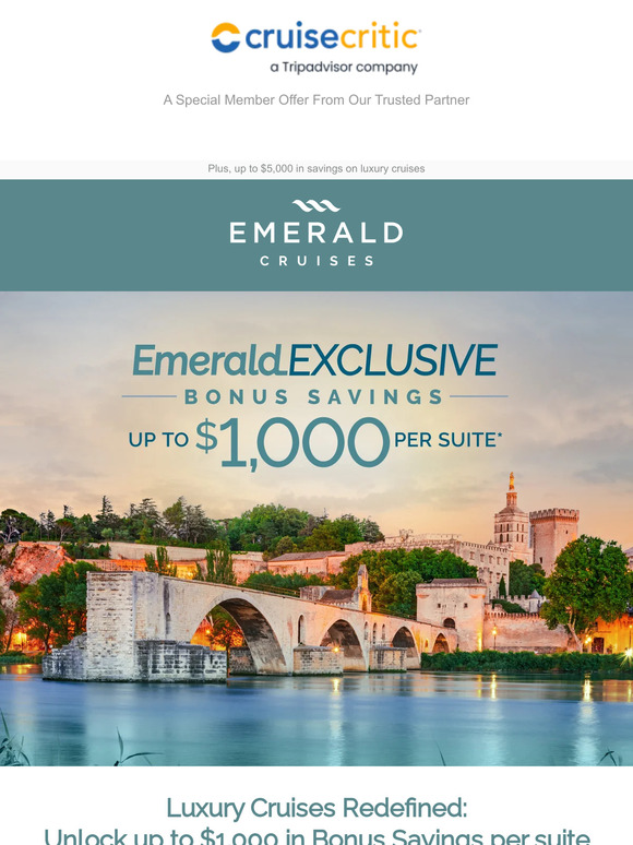 Cruise Critic: Luxury Yacht & River Cruise Offers just for you | Milled