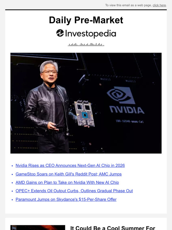 Investopedia: Nvidia Rises as CEO Announces Next-Gen AI Chip in 2026 ...