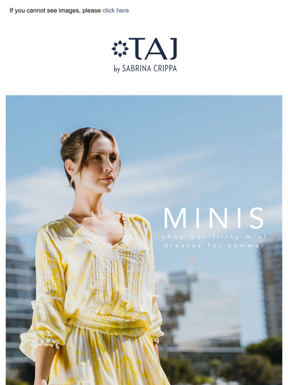 Taj by Sabrina : mini dresses made for summer | Milled