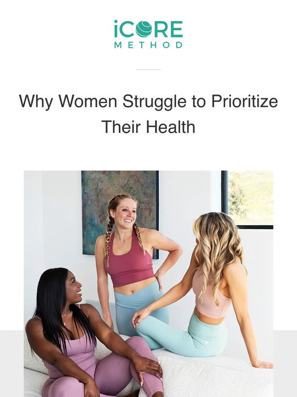 iCORE Method: Busy schedules? Discover how to prioritize your health ...
