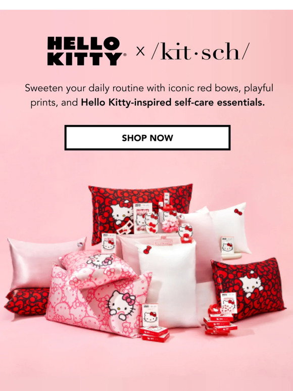 Kitsch: Introducing: Hello Kitty x Kitsch 🎀 | Milled