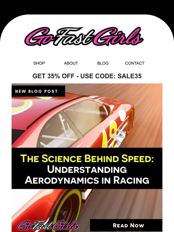 Go Fast Girls: The Science Behind Speed: Understanding Aerodynamics in ...