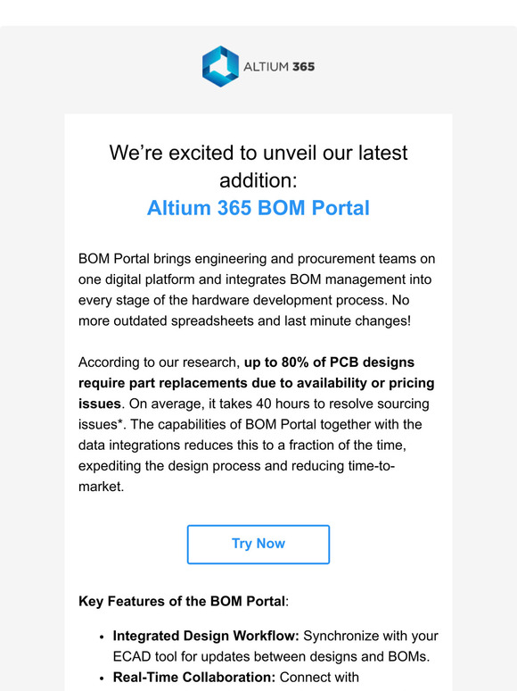 Altium: Discover Altium 365 BOM Portal: Bridge the Gap Between ...