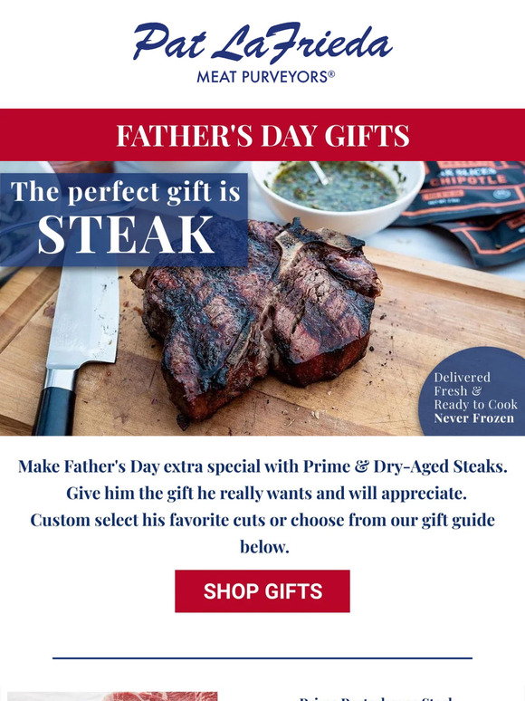 Lafrieda Meats: Father's Day Gift Ideas - STEAK is always appreciated ...