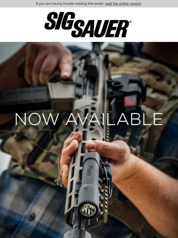 SIG SAUER: NEW: First-Ever FOXTROT-MSR Rifle Lights - Power Meets ...