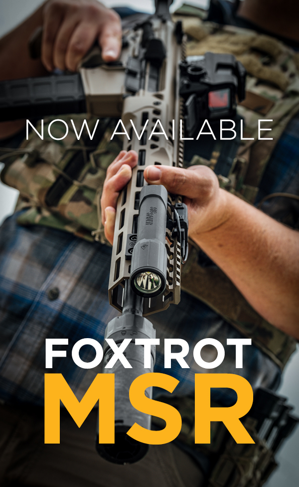 SIG SAUER: NEW: First-Ever FOXTROT-MSR Rifle Lights - Power Meets ...