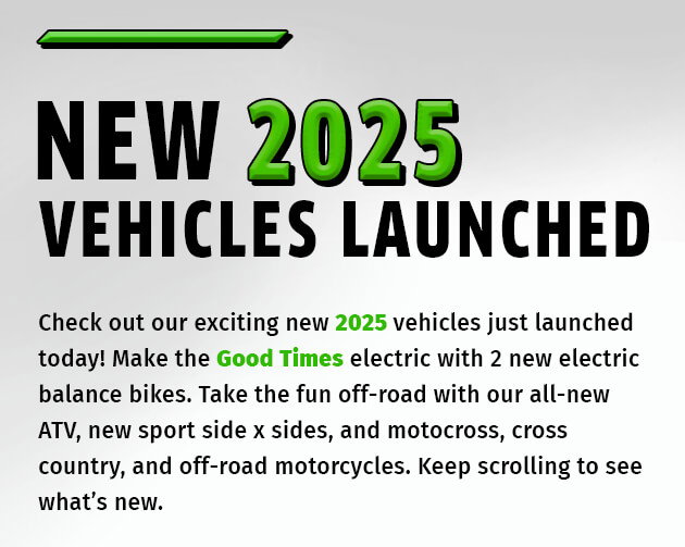 Kawasaki: 🚨 2025 Vehicles have arrived! 🚨 | Milled
