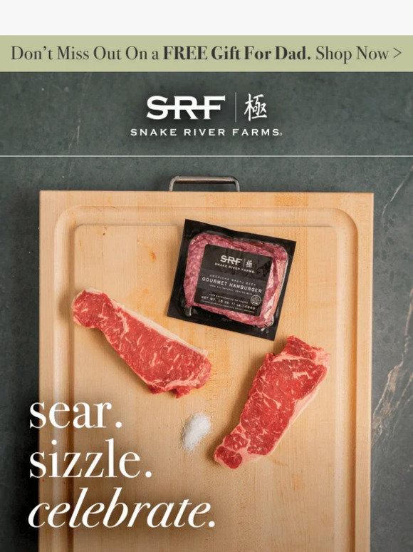 Snake River Farms: FREE NY Strips & SRF Ground Beef | Milled