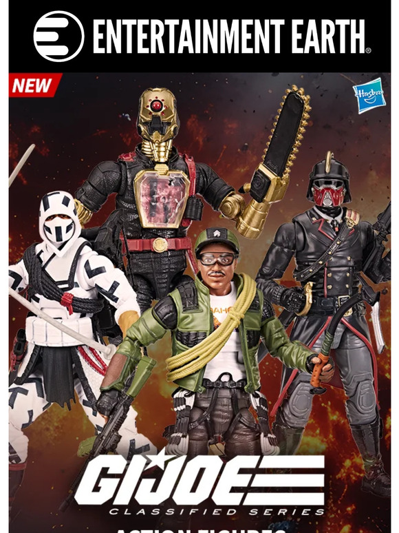 Entertainment Earth: 🚨 New G.I. Joe Classified Action Figures | Milled