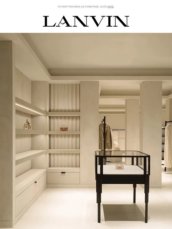 Lanvin: Lanvin unveils a new boutique at South Coast Plaza | Milled