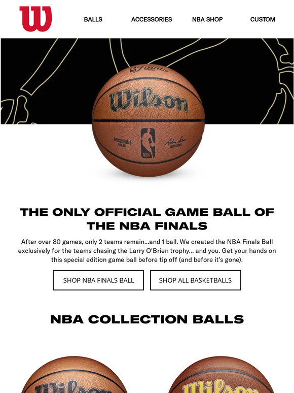 Wilson: First Look: 2024 NBA Finals Ball | Milled