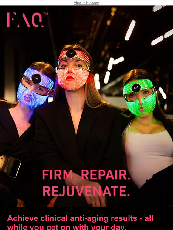 FOREO: Meet FAQ™ 200 - an entirely new generation of anti-aging LED ...