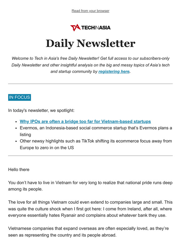 Tech in Asia: Why IPOs are a distant dream for Vietnamese startups | Milled Tech in Asia: Why IPOs are a distant dream for Vietnamese startups | Milled