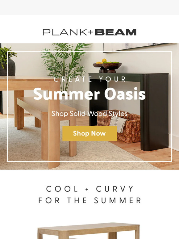 Plank & Beam: Create Your Summer Oasis | Milled
