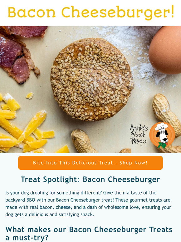 Annie's Pooch Pops: 🍔 Meet Your Dog's New Favorite Treat: Bacon ...