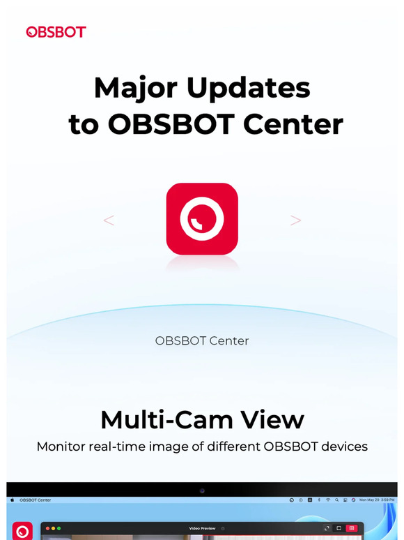 OBSBOT: Peek Inside: New Features Awaiting in OBSBOT Center! | Milled