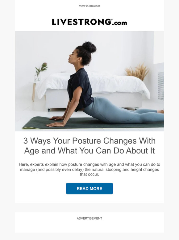 Livestrong: 3 Ways Your Posture Changes With Age and What You Can Do ...