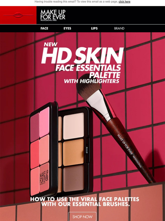 Make Up For Ever: HOW TO: Use The Viral Face Palettes | Milled