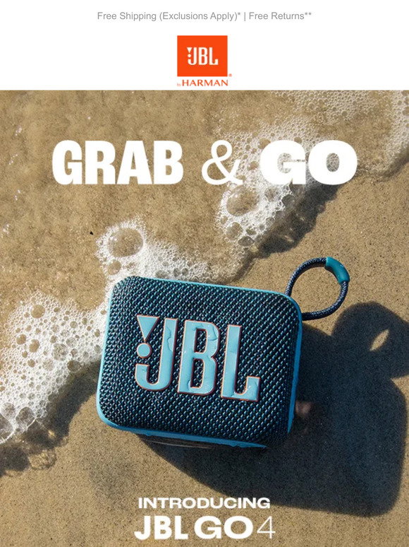 JBL: Grab & Go - Introducing Ultra Portable JBL Go 4 | Milled