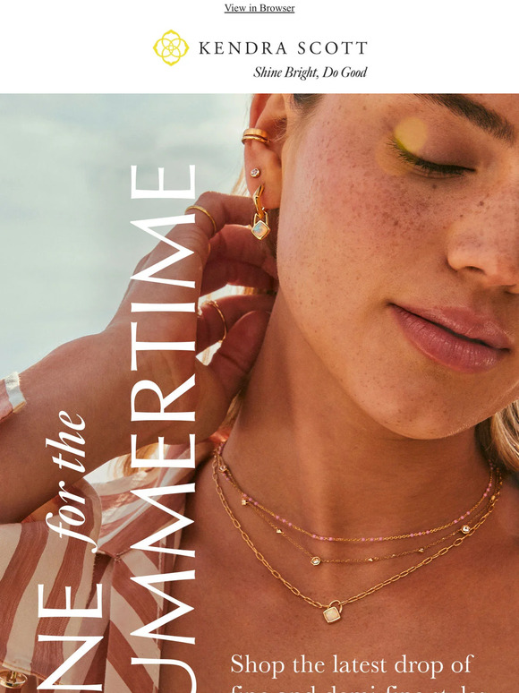 Kendra Scott: Just Dropped: All New Fine & Demi-Fine | Milled