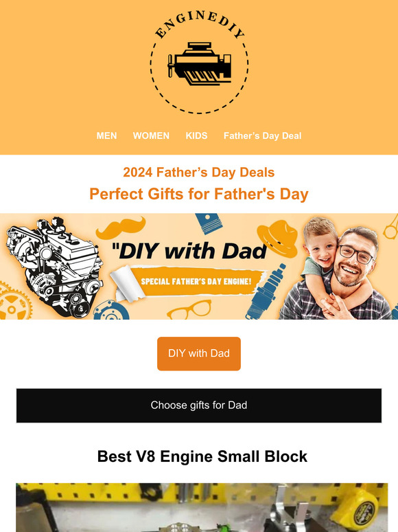 Enginediy: DIY with Dad! Build Your Own Engine | Milled