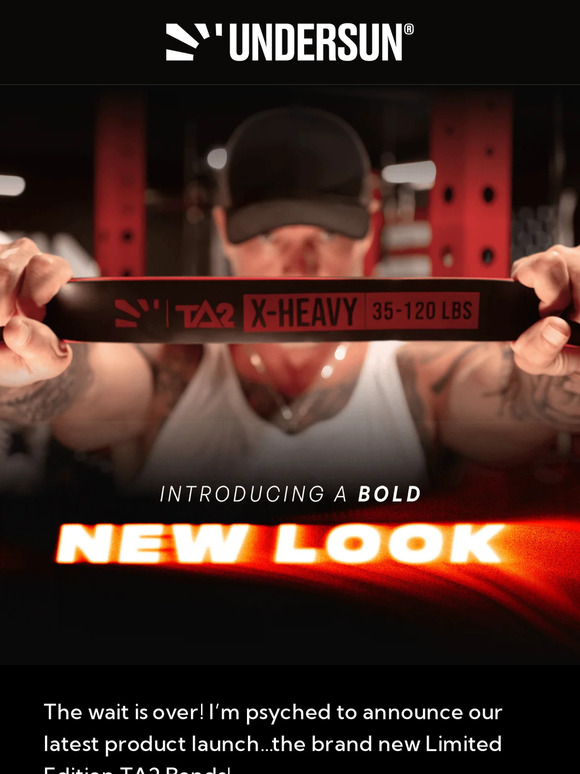 Undersun Fitness: Introducing A Bold New Look! | Milled