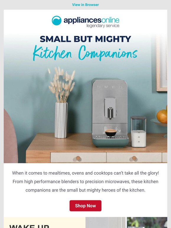Appliances Online: Small But Mighty Kitchen Companions | Milled