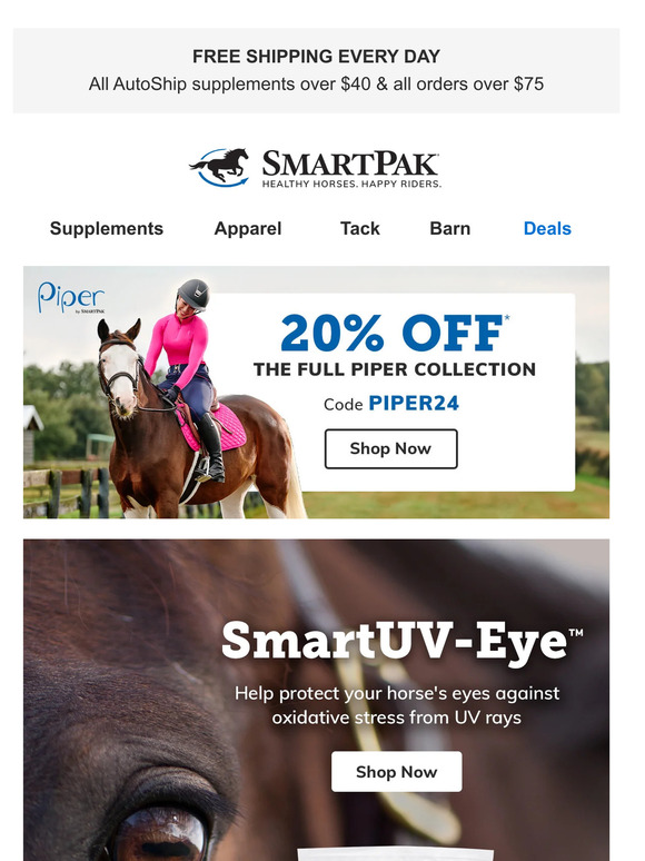 SmartPak Equine: Protect Your Horse From Sun | Milled