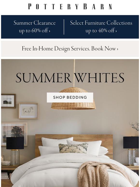 Pottery Barn Email Newsletters: Shop Sales, Discounts, and Coupon Codes