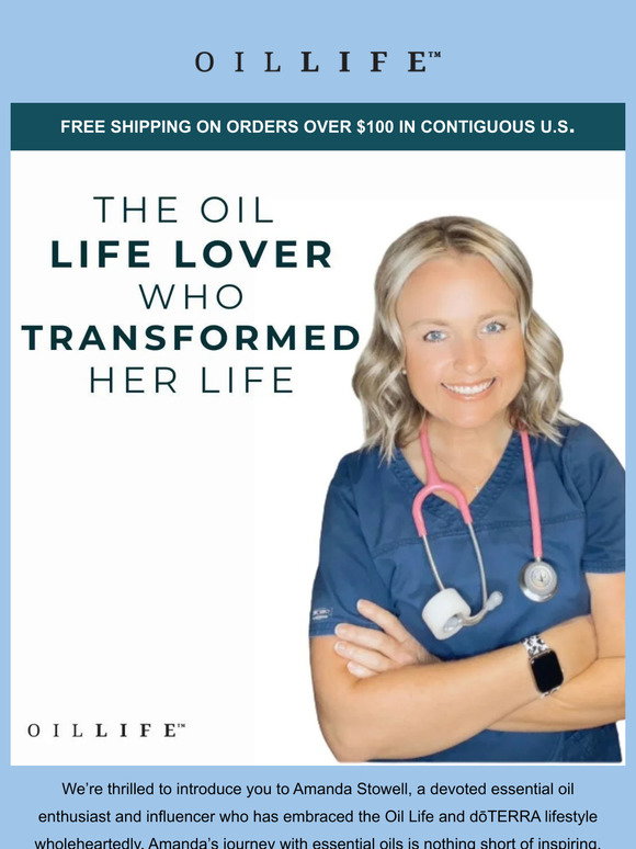 Oil Life: Amanda Stowell: Oil Life Lover Who Transformed Her Life | Milled