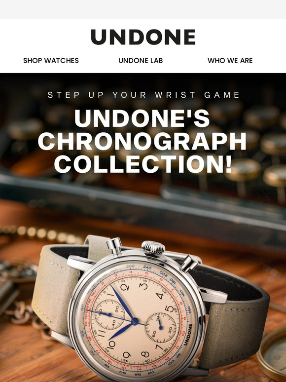 UNDONE Watches: Step up Your Wrist Game | Milled