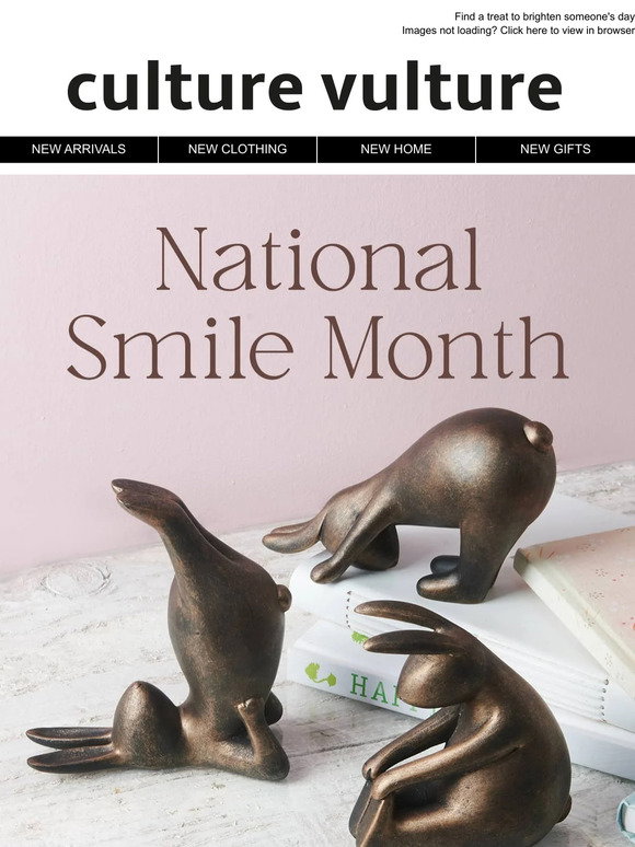 Culture Vulture: It's National Smile Month! 😁 | Milled