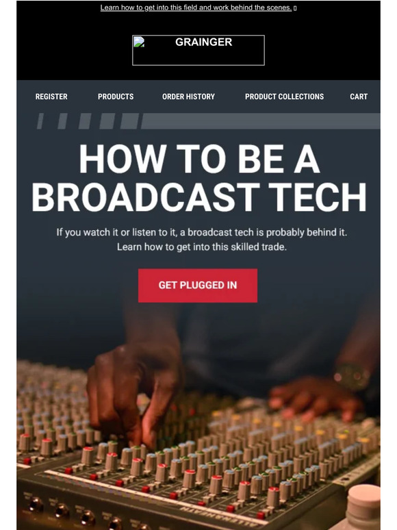 Grainger Email Newsletters: Shop Sales, Discounts, and Coupon Codes