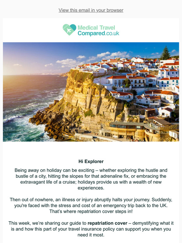 Medical Travel Compared: Stay Safe: How Repatriation Cover Can Help You ...