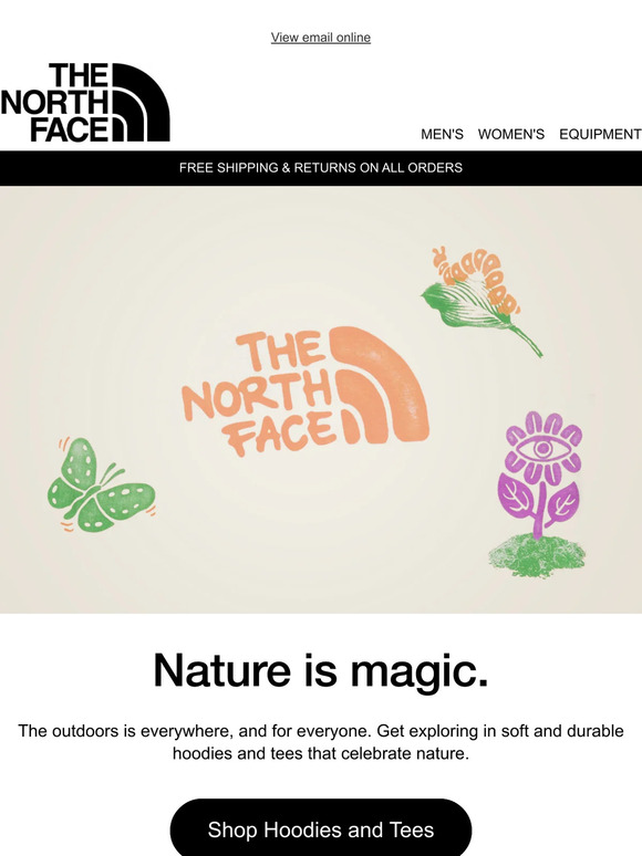The North Face: Hoodies and tees that celebrate nature. | Milled