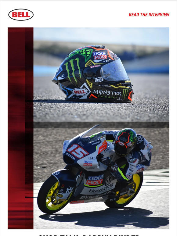 Bell Helmets: Darryn Binder 🏁 Meet the Latest Addition to the Bell Team ...