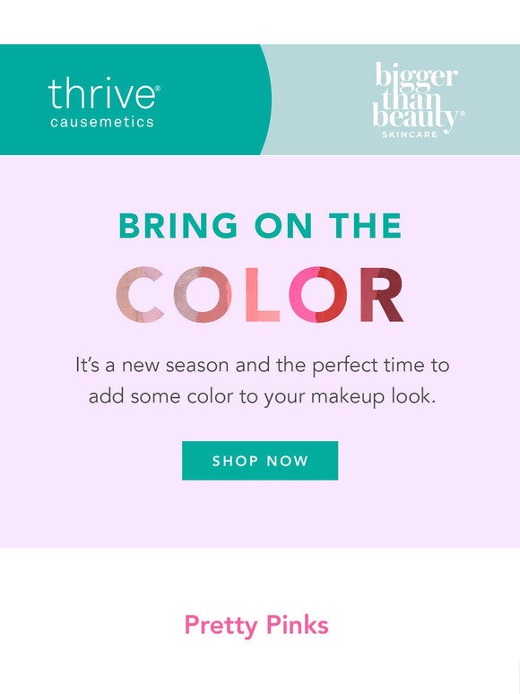 Thrive Causemetics: The Season of Color Is Here! 🎨 | Milled