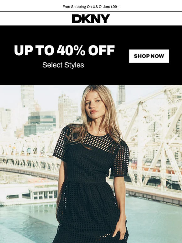 DKNY: Summer Savings: Up To 40% Off Select Styles | Milled
