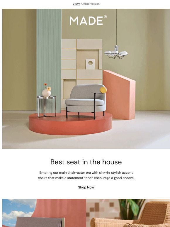 Made.com Email Newsletters: Shop Sales, Discounts, and Coupon Codes