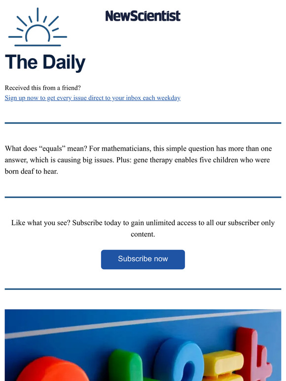 New Scientist: Mathematicians can’t agree what ‘equals’ means | Milled