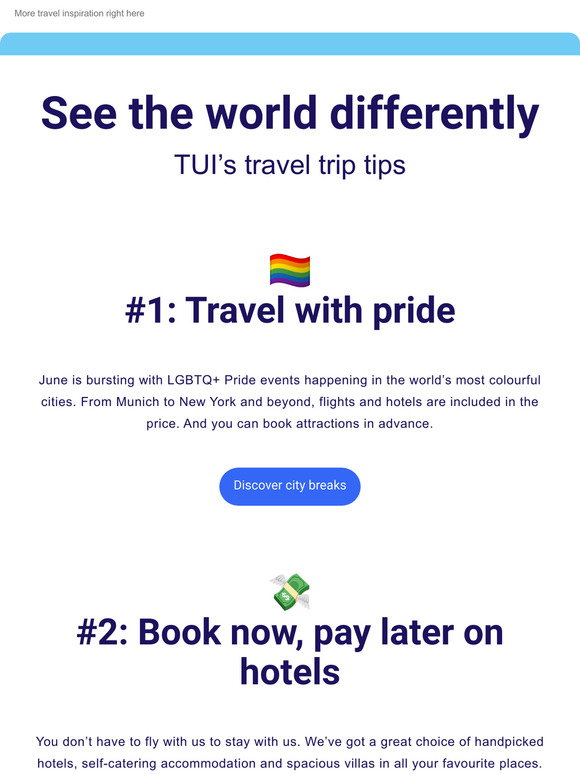 TUI: Take a look at TUI’s top trip tips 👀 | Milled