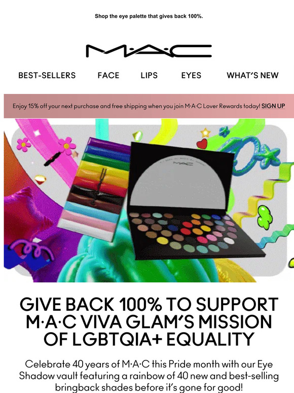 MAC Email Newsletters: Shop Sales, Discounts, and Coupon Codes